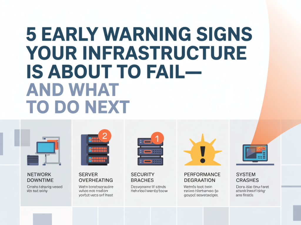 5 Early Warning Signs Your Infrastructure Is About To Fail—And What To ...